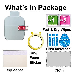 smaate Soft Screen Protector Compatible with 1.69” or 1.7” smartwatch Iaret I18, Tensky 208BT, ANDFZ T42, Geelyda Y20 Pro, Smaiit Y22, WZWNEER Y20GT, and AZTTKIA QS08, 4-pack, Bubble Self-healing