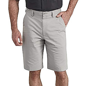 Dickies Men's 11 Inch Temp-iQ Performance Hybrid Utility Short, Nickel, 36