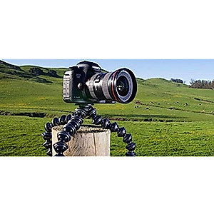 JOBY Gorillapod 3K Stand. Premium Flexible Tripod 3K Stand for Pro-Grade DSLR Cameras or Devices Up to 3Kg (6.6Lbs). Black/Charcoal