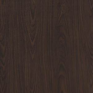BAYYA Dark Brown Wood Grain Contact Paper Waterproof Peel and Stick Wallpaper Black Walnut Furniture Sticker for Kitchen Cabinet Table Floor Shelf Drawer Liner Self-Adhesive Vinyl Film Wall Covering