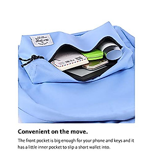 HotStyle SIMPLAY Classic School Backpack Bookbag, LightSkyBlue