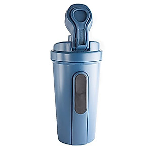 Blentra Magnetic Shaker, Pre Workout Bottle, Shaker Bottle 25oz, Protein Shaker Bottle, Bpa Free, Leak Proof Bottle, Shaker Bottles For Protein Mixes, Shaker Cup (Blue)