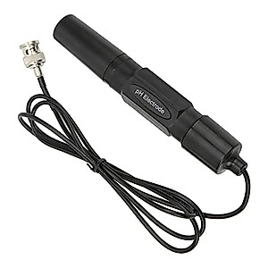 PH Probe Sensor, High Accuracy Waterproof Excellent Field Applicability PH Meter BNC Connector Replacement Parts for Aquaculture(1.2m)