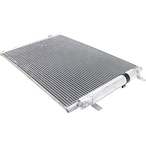 Kool-Vue A/C Condenser Compatible with 2015-2022 Ford Mustang With Receiver Drier Aluminum FO3030247