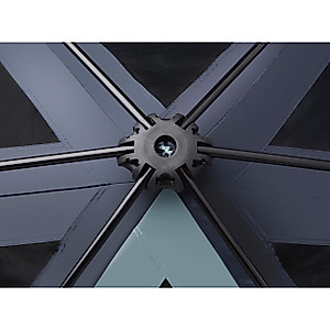 Coleman Skylodge 10-Person Camping Tent with Instant Setup and Screened Porch, Weatherproof Family Tent with Pre-Attached Poles, Screened-in Porch, and Rainfly; Sets Up in About 1 Minute