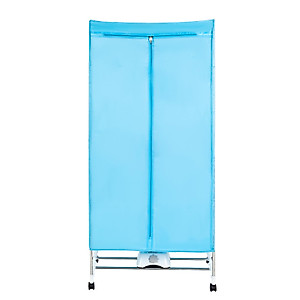 Portable Dryer, 110V 1000W Electric Clothes Dryer Machine Double Layer Stackable Clothes Drying Rack for Apartments, RV, Laundry, and More