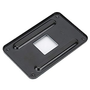 AM4 Backplane CPU Heatsink Bracket Backplane Backplate Back Sheet Iron Plate for AM4, AM4 Backplane Back Black