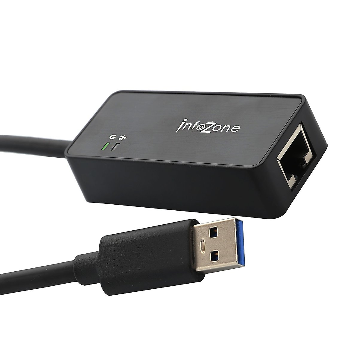IO Crest USB 3.0 to RJ45 10/100/1000 Gigabit Ethernet LAN NIC Adapter for Windows, Mac, Linux - SY-ADA24029