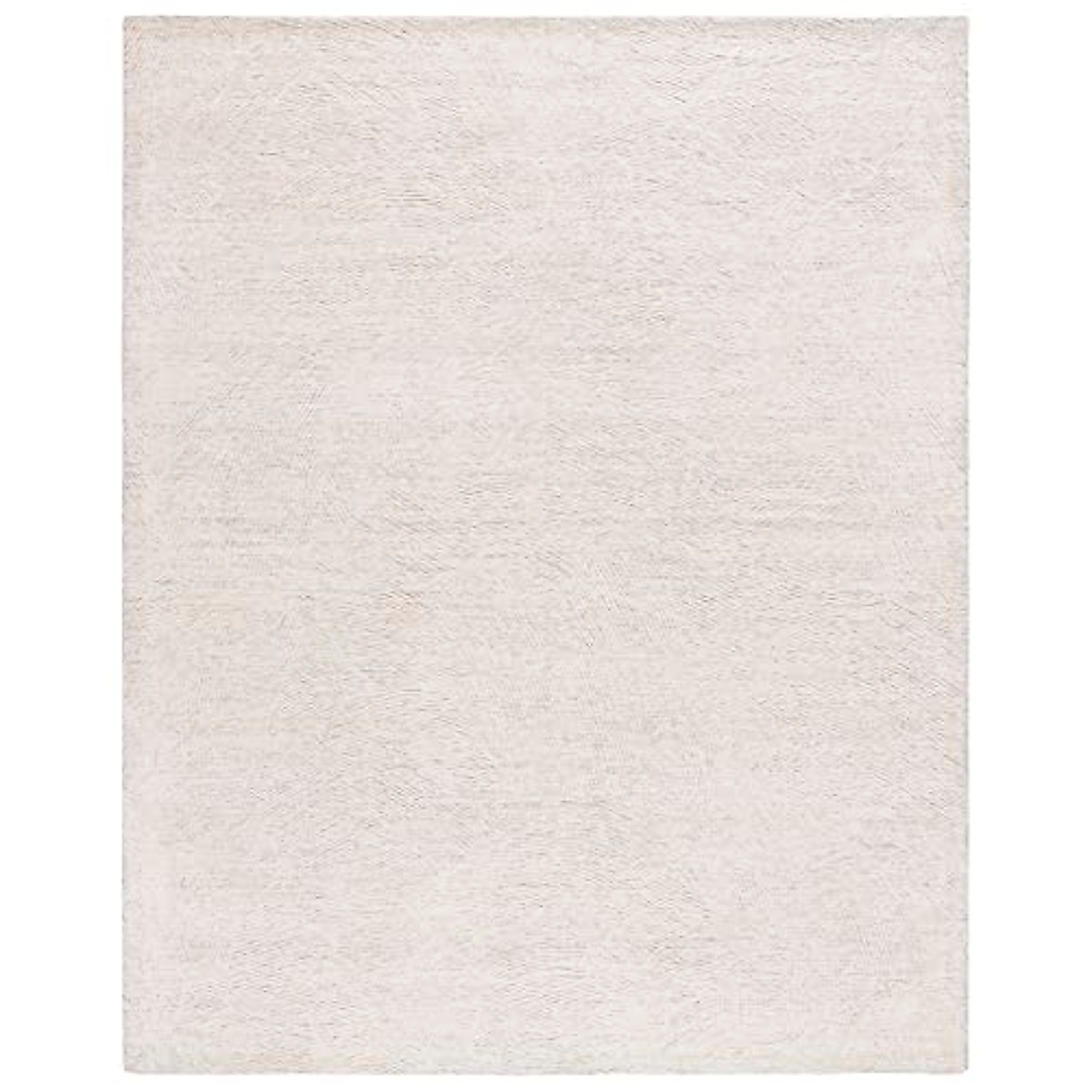 SAFAVIEH Metro Collection Area Rug - 9' x 12', Natural & Ivory, Handmade Wool, Ideal for High Traffic Areas in Living Room, Bedroom (MET999A)