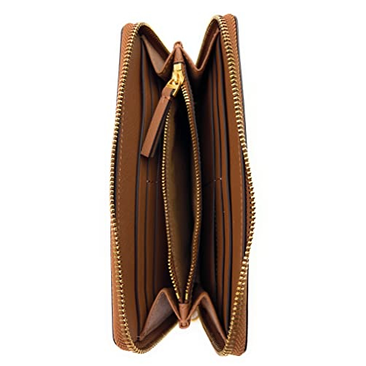 Tory Burch Women's Emerson Wristlet Zip Continental Wallet (Moose)