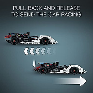 LEGO Technic Formula E Porsche 99X Electric 42137 Set - Pull Back Toy Champion Race Car Model Building Kit with Immersive AR App Play, Gifts for Kids, Boys & Girls, Adults
