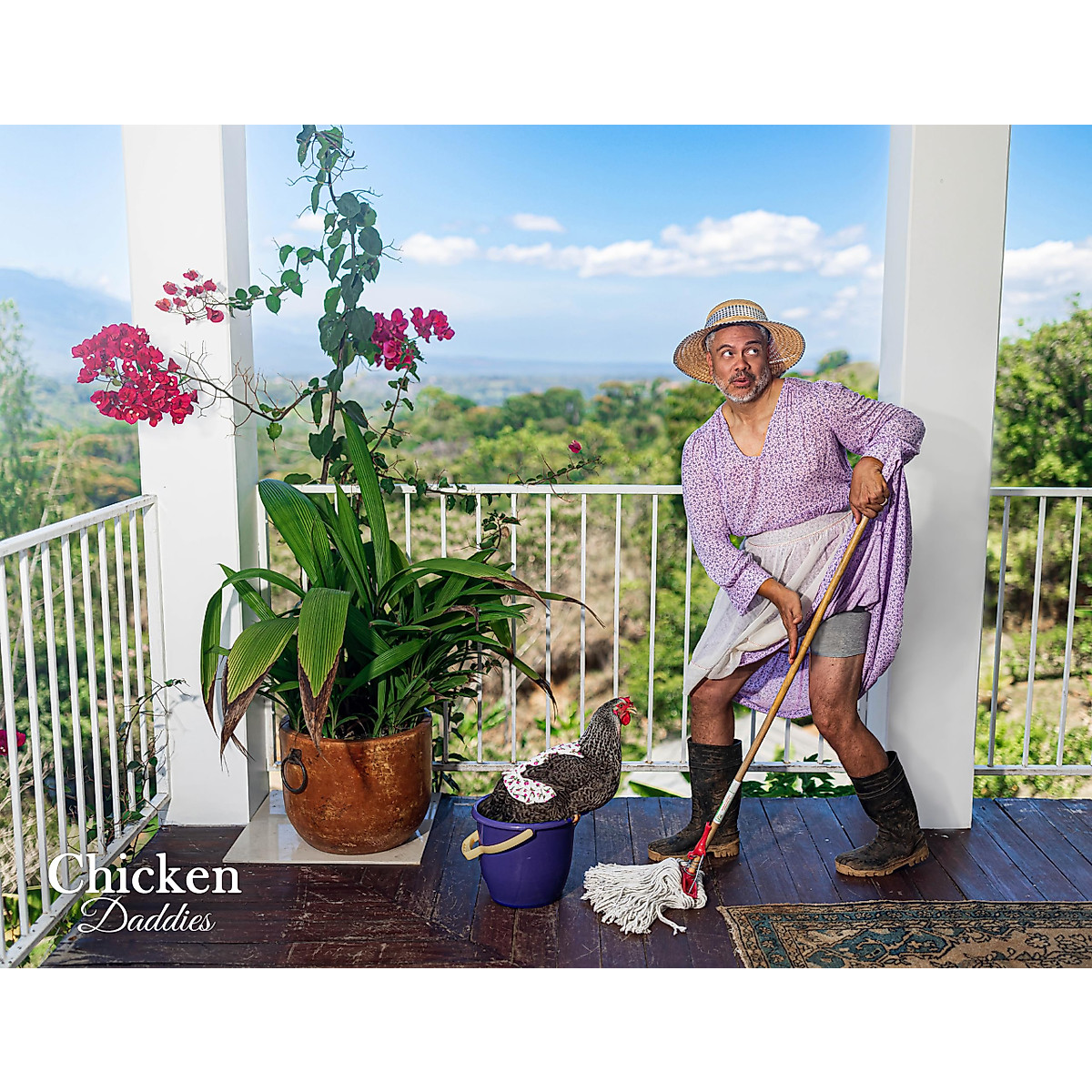 Chicken Daddies Wall Calendar 2024 - Better Hens & Gardens Edition | Funny Gifts | Funny Gifts | Birthday Gifts | Secret Santa | Gag Gifts | Weird Stuff