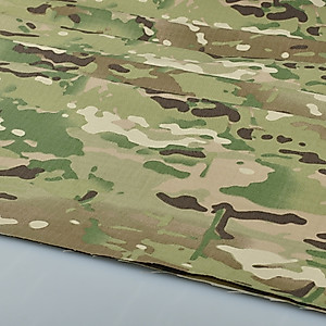 VOPVZVKO Camo Camouflage Cotton Blend Army Military 60" W Fabric Cloth