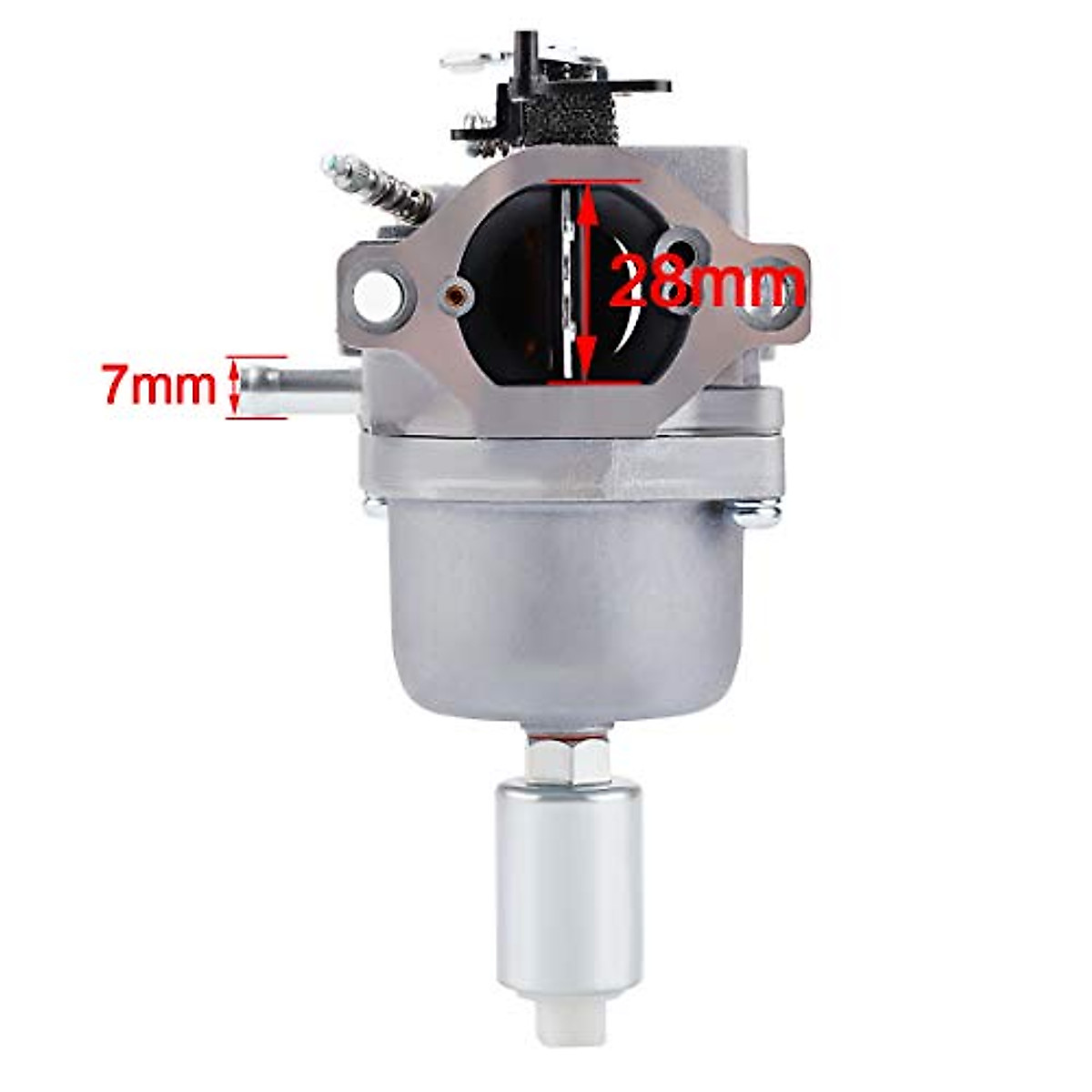 594593 Carburetor fits for John Deere L107 L108 115 LA115 LA105 D110 LA125 Lawn Mower Intek 14HP 18HP Engine 591731 593514 697141 697190 698445 699109 699937 791858 791888 792171