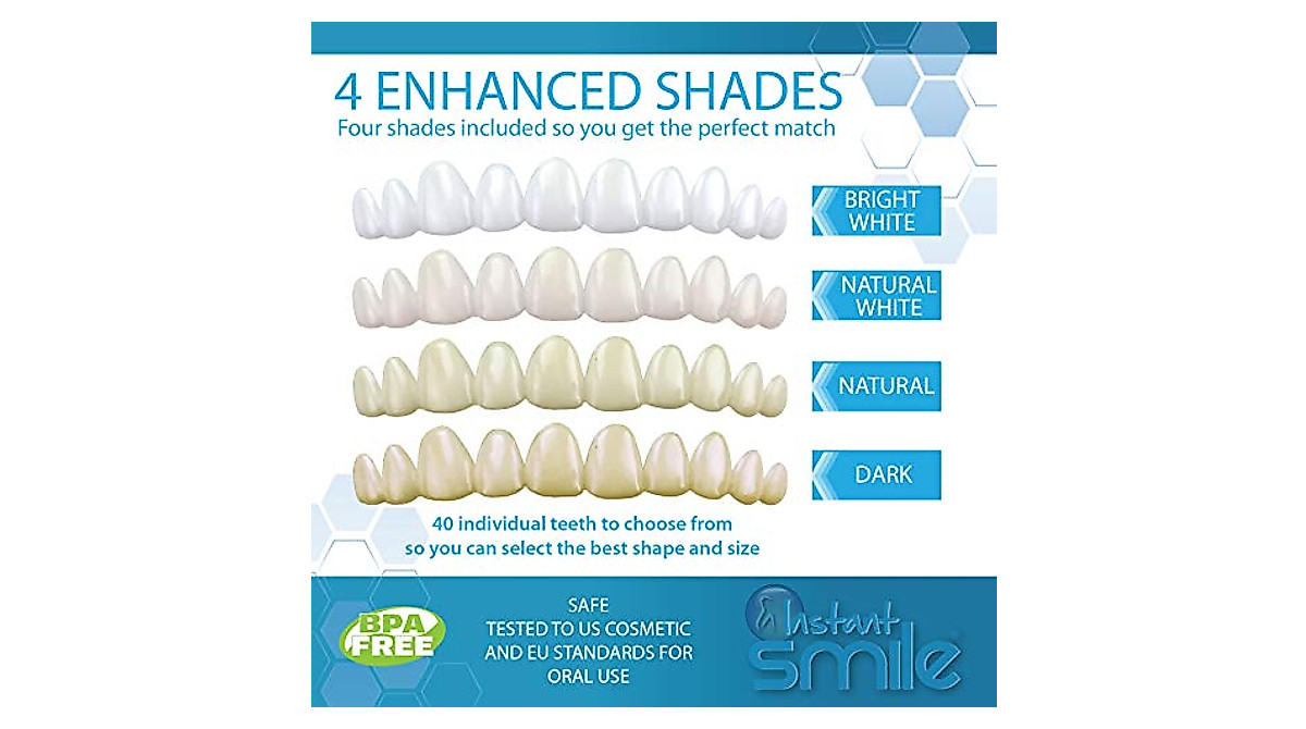 Instant Smile Complete Tooth Replacement Kit | Fast & Natural Look