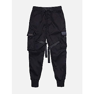 Aelfric Eden Mens Joggers Pants Long Multi-Pockets Outdoor Fashion Casual Jogging Cool Pant with Drawstring