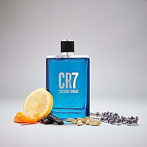 Cristiano Ronaldo Eau De Toilette Cologne for Men - Mandarin, Bergamot, Lavender, and Musk Scent - 3.4 oz