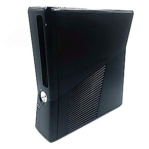 New Replacement Top Upper & Bottom Cover Full Housing Shell Case Cover with Kits for Xbox 360 Slim Console Black