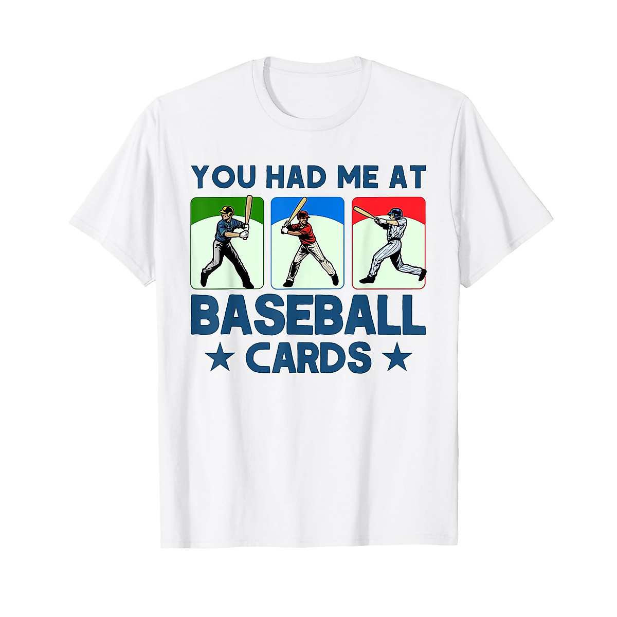 Sports Card Collector Funny Baseball Card Baseball Cards T-Shirt