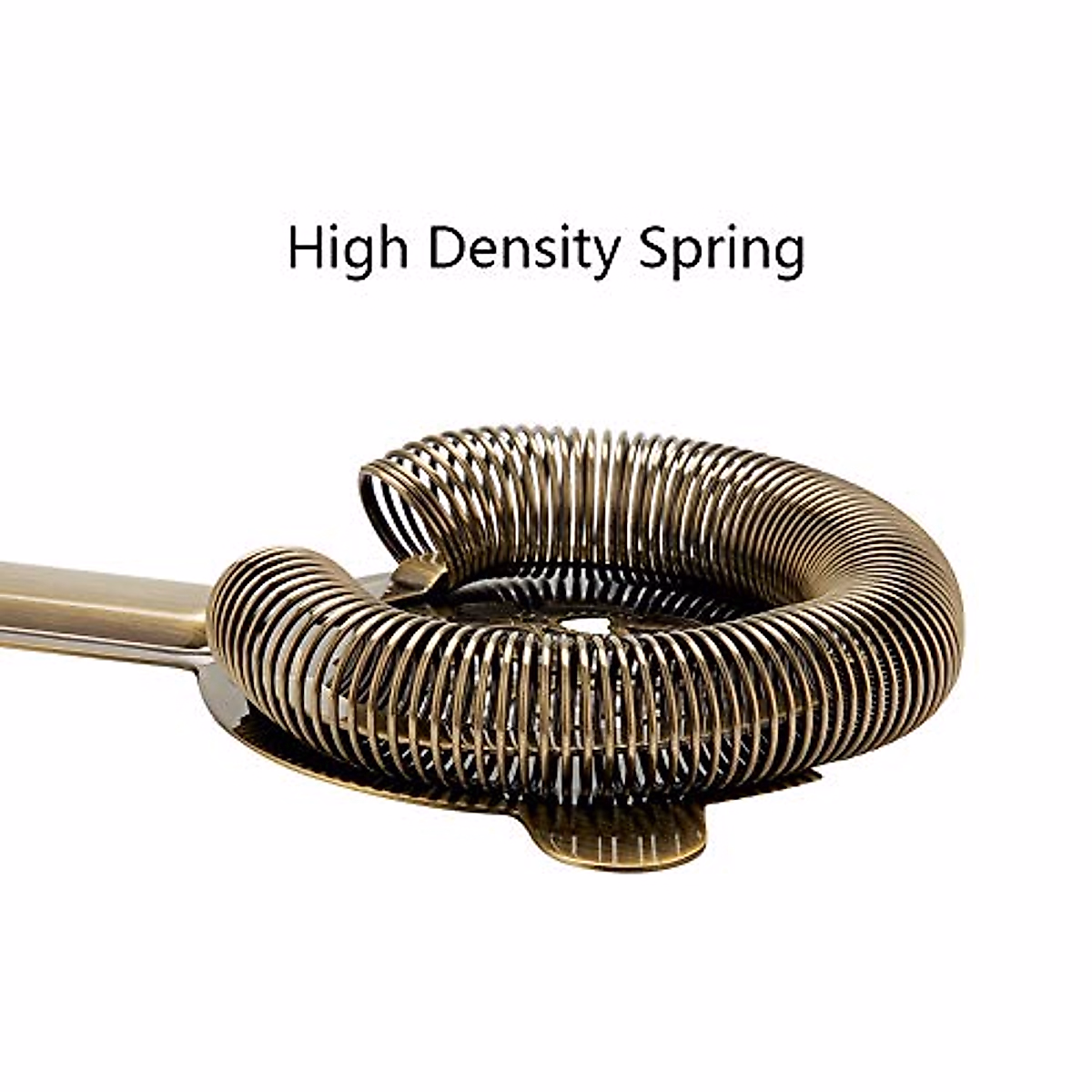 Boston Cocktail Shaker Set 18/8 Stainless Steel Bartender Kit, Including 18oz&28oz Shaker Tins, Double Jigger, 8''Muddler, 2 Liquor Pourers, 12" Mixing Spoon, Cocktail Strainer, Mesh Strainer(Bronze)