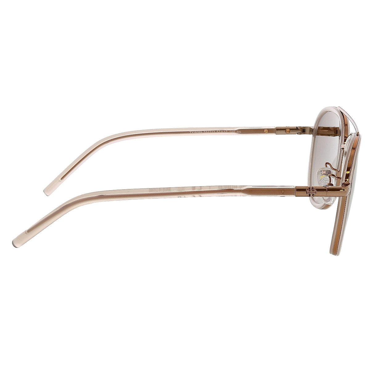 Tory Burch Sunglasses TY 6089 332313 Shiny Rose Gold/Milky Pink