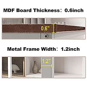 Bonzy Home Dining Table Set for 4, 43" Kitchen Table Set with 2 Benches Space Saving Dining Room Table Set for Apartment Small Space