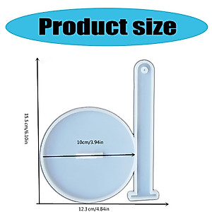 Multipurpose Adjustable Sturdy Silicone Wrist Yarn Holder Accessory for Easy Knitting On The Way Portable and Practical Silicone Resin Mold