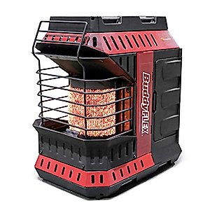 Mr. Heater MH11BFLEX Portable Propane Heater, red