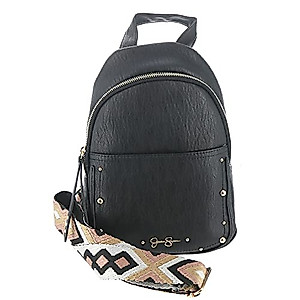Jessica Simpson Carla Sling Backpack Meteorite
