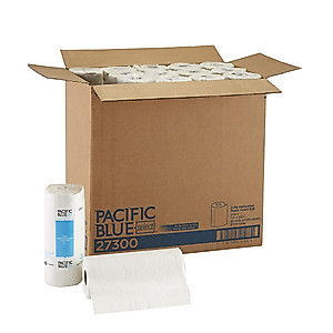 Pacific Blue Select 2-Ply Perforated Roll Paper Towels by Georgia-Pacific Pro, 100 Sheets Per Roll, 30 Rolls Per Case,white - 27300