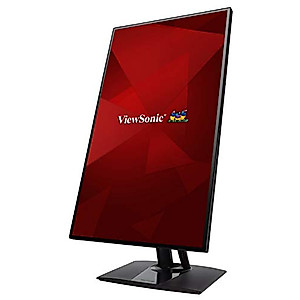 ViewSonic VP2768-4K 27-Inch Premium IPS 4K Monitor with Advanced Ergonomics, ColorPro 100% sRGB Rec 709, 14-bit 3D LUT, Eye Care, HDMI, USB, DisplayPort for Home and Office