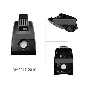 Fitcamx 4K DVR Recorder Dashcam Car Accessories,Dash Cam Compatible with Toyota Highlander XU70 XU50 2023 2022 2021 2020 2019 2018 2017 (Color : Model A 2017 to 2019, Size : 4K Front Cam 64GB)