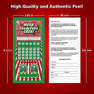 OBRC - Best Stocking Stuffers of 2023! Prank Christmas Lottery Tickets. Great Gag Gift for All Ages: Adults, Men, Women, and Teens. Merry Christmas Ya Filthy Animal.and A Happy New Year!