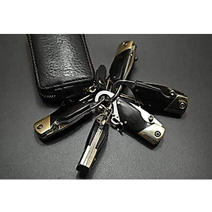 SZHOWORLD EDC Sandalwood Mini Pocket Camping Keychain Knife, World's Smallest All Purpose Pocket Knife Flat Blade, Easy to Open Grips, The Ideal Every Day Carry