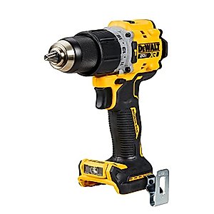 DEWALT 20V MAX Hammer Drill, 1/2", Cordless and Brushless, Compact With 2-Speed Setting, Bare Tool Only (DCD805B)