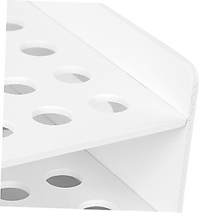 DOITOOL Wooden Paint Organizer and Paint Brush Holder, for 40 Bottles or Brushes - Paint Holder for Acrylic Painting, Paint Rack for Miniature Paint Set, Acrylic Paint Storage, Craft Paint Organizer