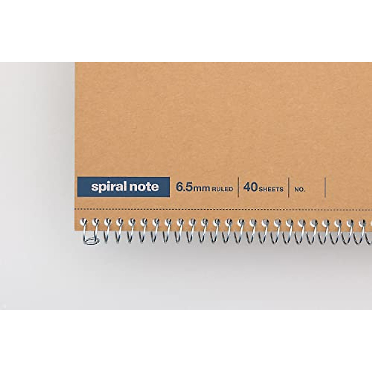 Maruman SPIRAL NOTE BASIC 8.58 x 11.69 inches (A4) after detached, 5mm dot grid, 80 Sheets (N005ES),White