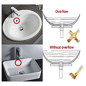Gaosin Solid Brass White Color Bathroom Faucet Sink Drain Stopper Vessel Vanity Pop Up Drain Without Overflow