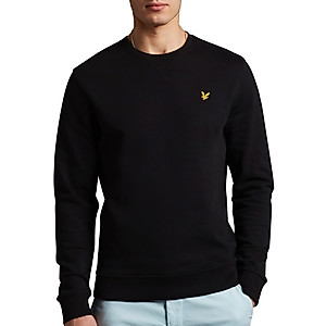 Lyle & Scott Men's Logo Sweatshirt, Black, L