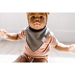 Copper Pearl Baby Bandana Drool Bibs for Drooling and Teething 4 Pack Gift Set “Lennon