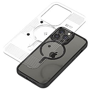 Spigen OneTap Ring Adapter for Mag Safe-Compatibility with EZ-Fit Kit [Add Mag Safe Compatibility to Non-Mag Safe Case ] - 1 Pack - Carbon