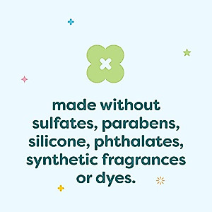 Babyganics Bubble Bath, Non-Allergenic, Gently Cleanses, Fragrance Free, 20 Fl Oz (Pack of 2), Packaging May Vary