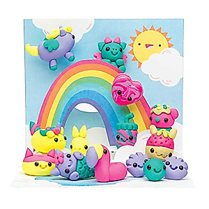 Klutz Mini Eraser Cuties Craft Kit Brown/a, 5" Length x 1.5" Width x 9" Height