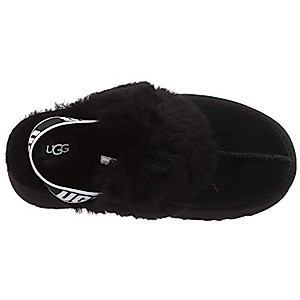 UGG Women's Funkette Slipper, BLACK, 9
