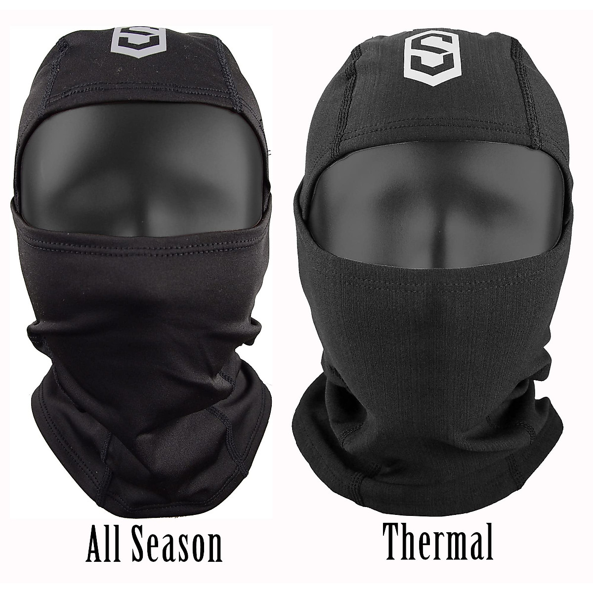 Sports Unlimited Adult Thermal/All Season Football Hood, Adult Balaclava Mask, Wear Under Helmet, Snowboarding & Snow Ski