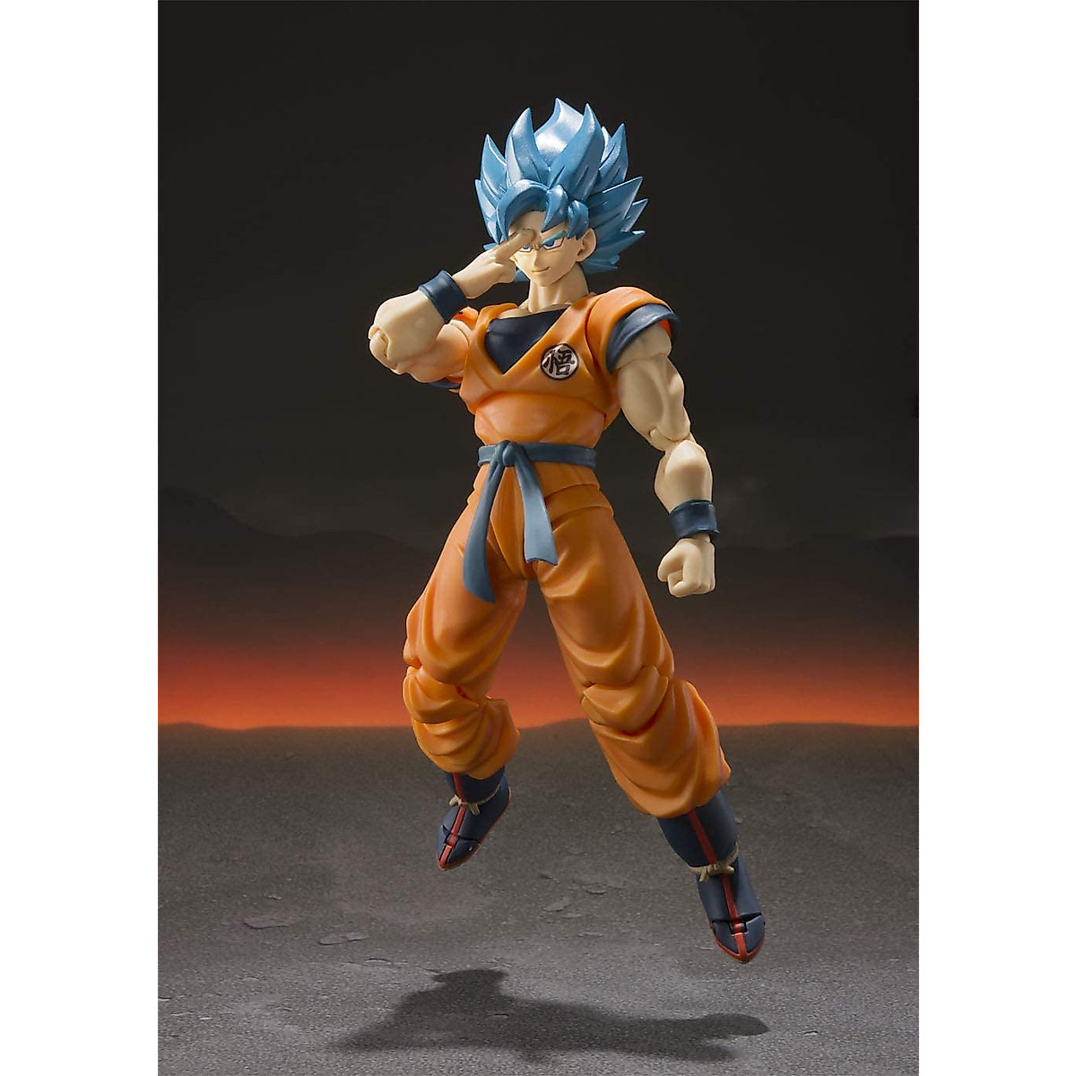 TAMASHII NATIONS Bandai S.H. Figuarts Super Saiyan God Super Saiyan Goku Dragon Ball Super: Broly Action Figure