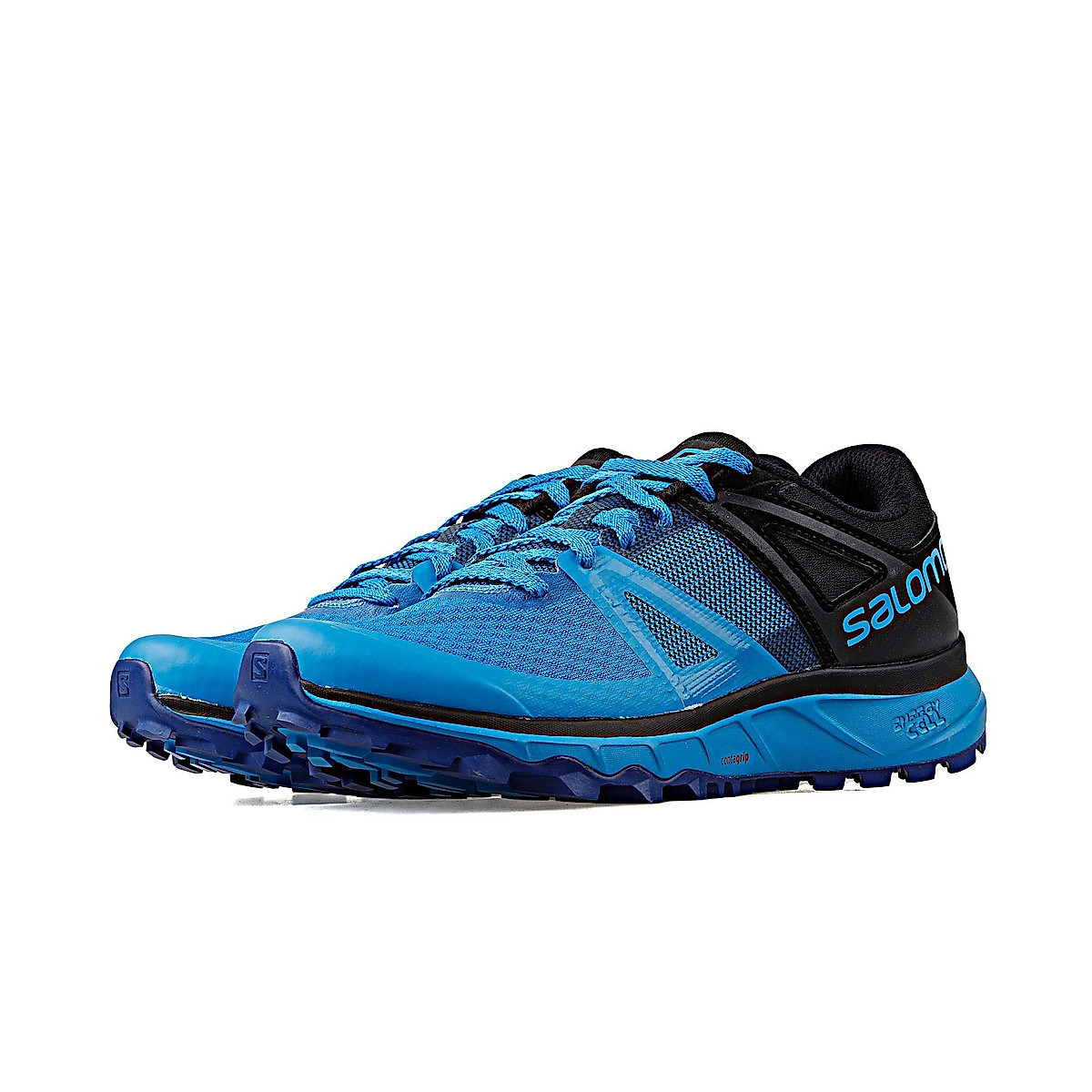 Salomon Men's Trailster Trail Running Shoes, Indigo Bunting/Black/Indigo Bunting, 10.5