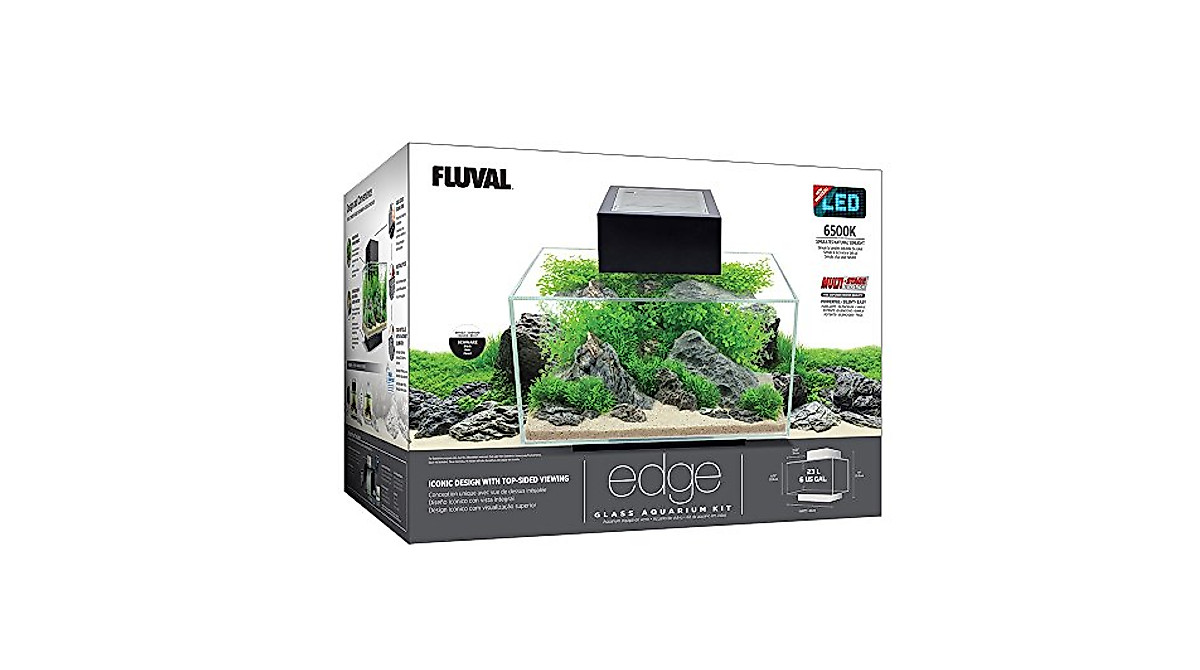 Fluval Edge 6 Gallon Aquarium Kit - Vibrant and Innovative
