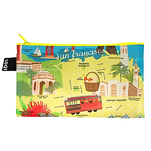 allydrew LOQI Urban Cities Zip Pockets (Set of 4)