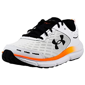 Under Armour Men's Charged Assert 10, (101) White/White/Black, 8, US